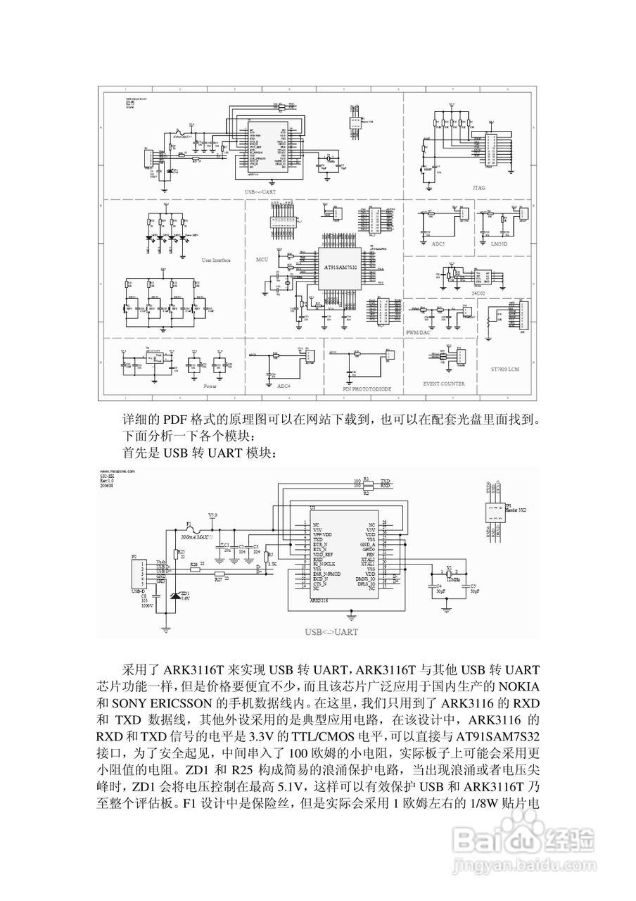 AT91SAM7S系列ARM微控制器说明书:[5]-百度经验