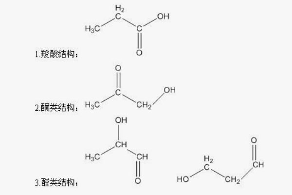 c3h6o2的同分异构体-百度经验