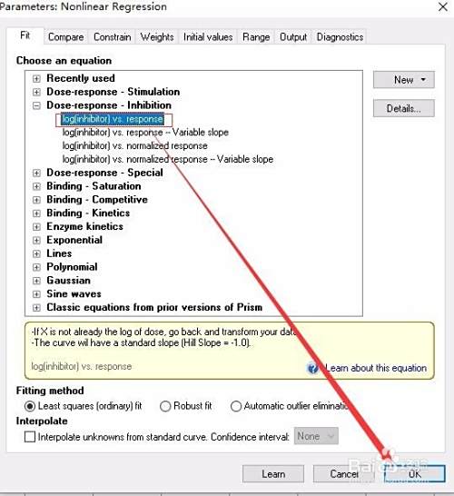 Graphpad如何计算IC50值-百度经验
