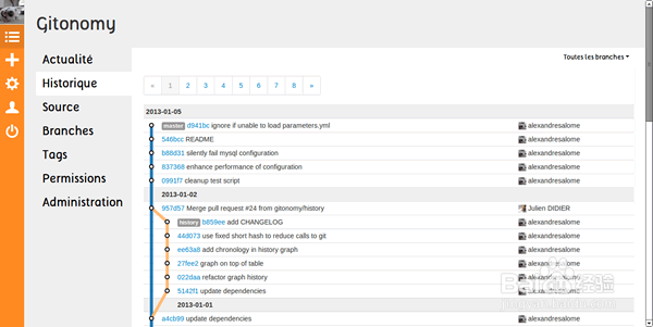 开源Git代码托管系统-百度经验