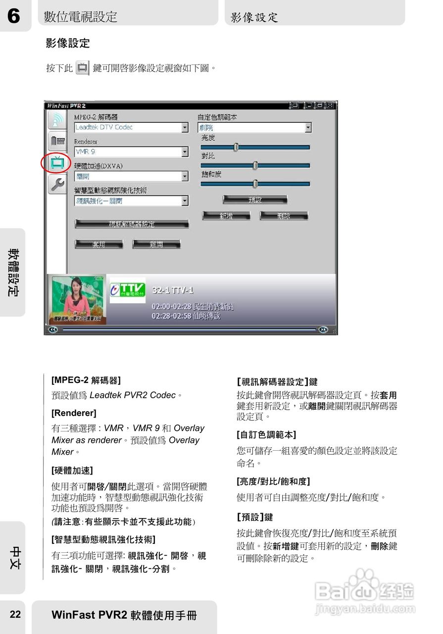 丽台WinFast PVR2电视卡说明书:[3]-百度经验
