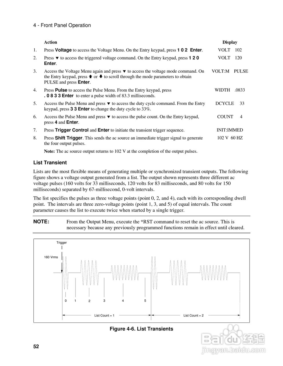 6811B交流电源/功率分析仪操作手册:[6]-百度经验