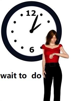 wait to do 和wait doing怎么用-百度经验