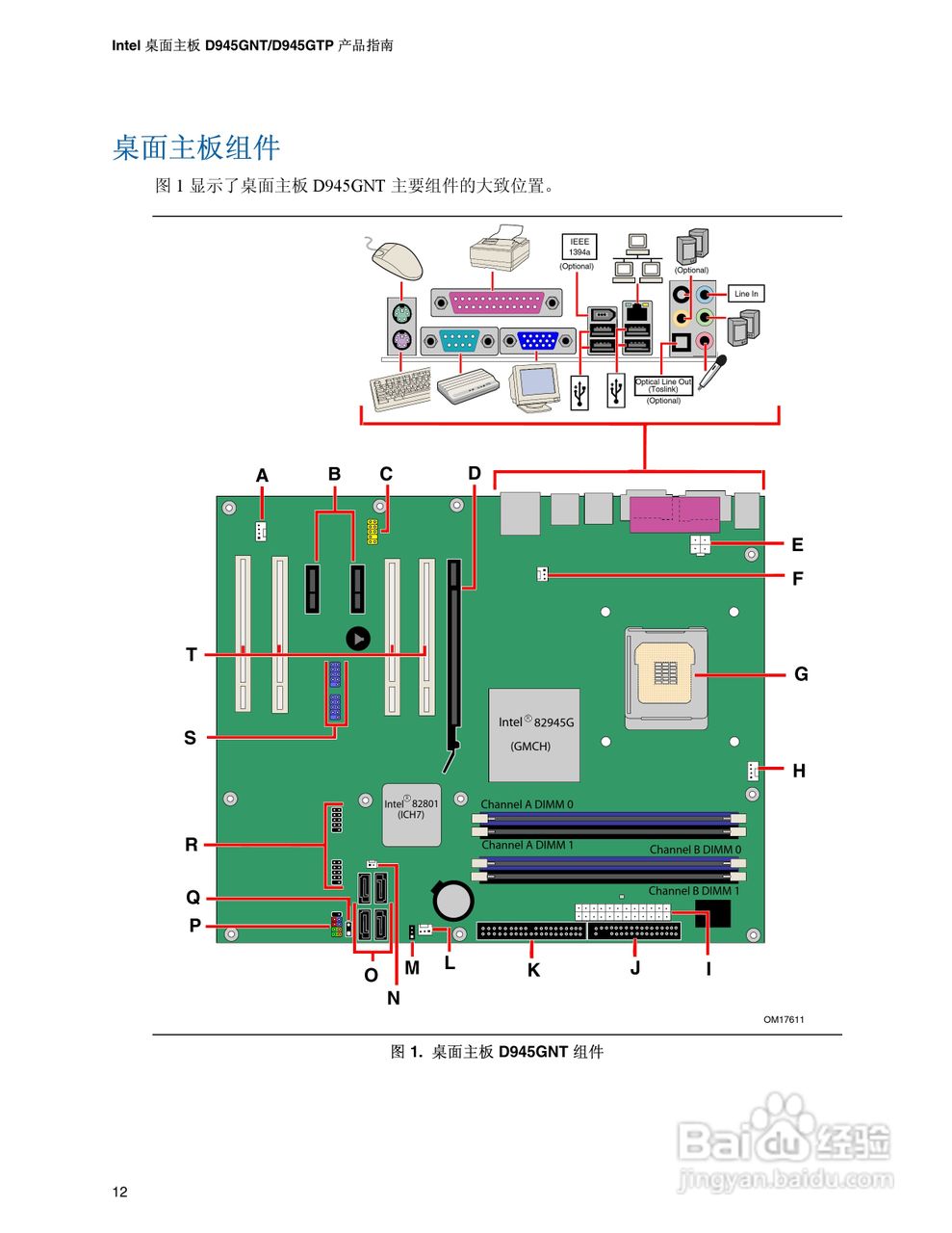 英特尔D945GNT型主板说明书:[2]-百度经验