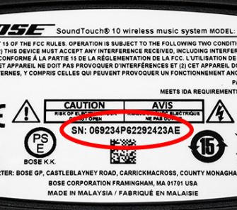 BOSE耳机序列号如何查询-百度经验