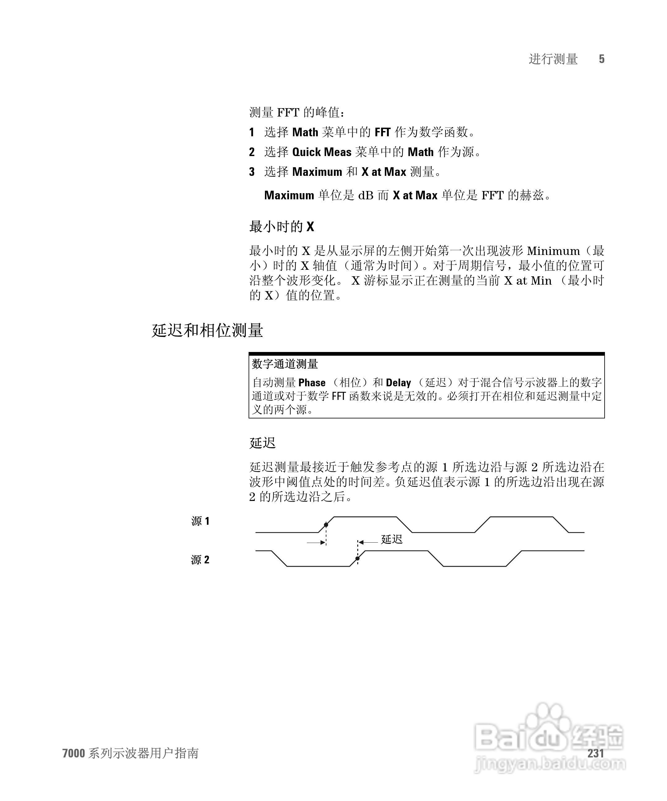 安捷伦DSO7104A示波器用户指南:[24]-百度经验