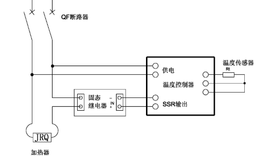 TDA-8001指针式温控仪接线图-百度经验