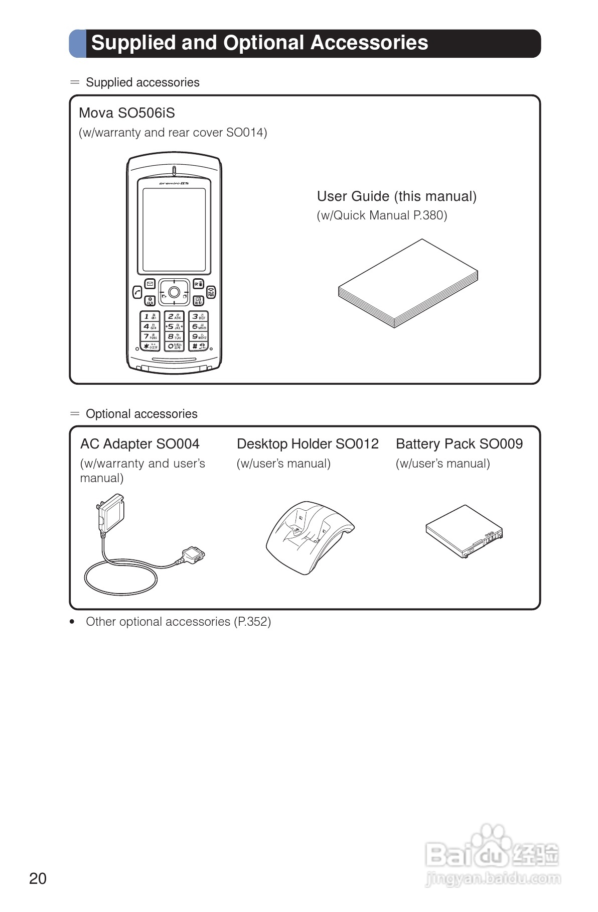 DoCoMo SO506iS移动电话说明书:[3]-百度经验