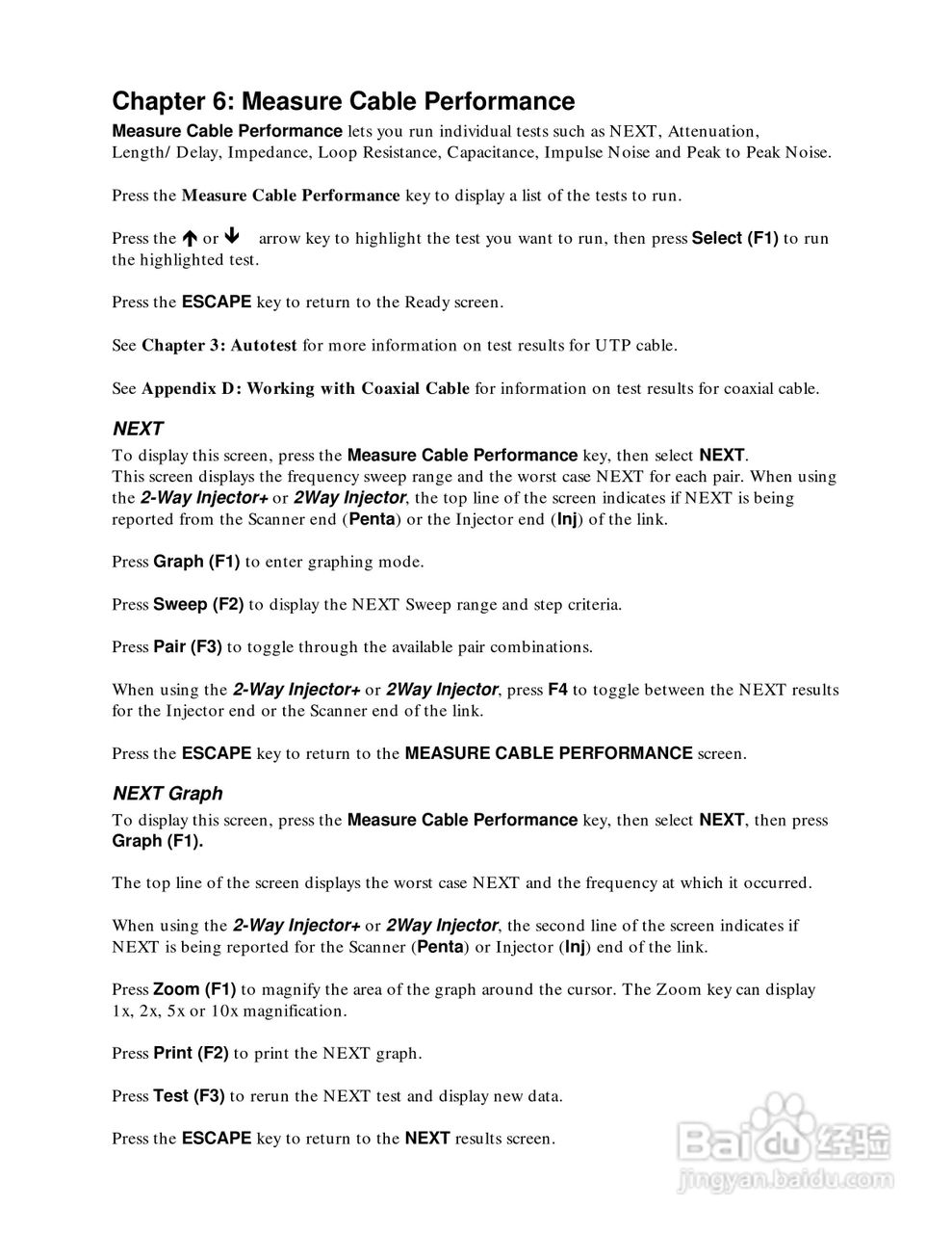 pentascanner 五类线测试仪使用说明书:[5]-百度经验