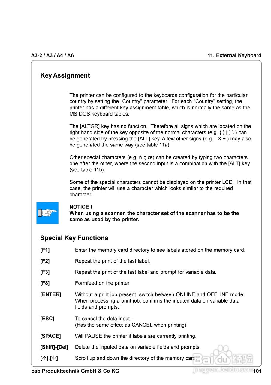 cab A3-2打印机使用说明书:[11]-百度经验
